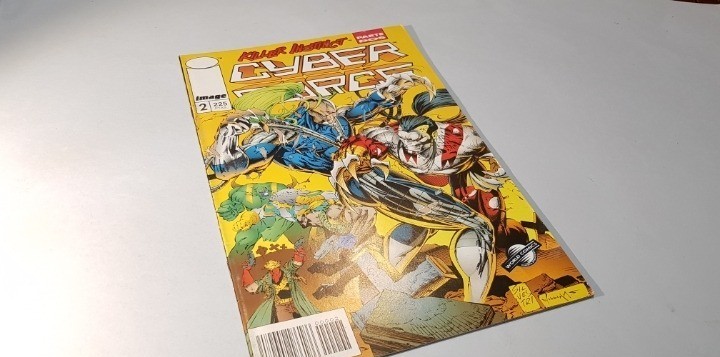 CYBER FORCE 2, excelente cómic usado