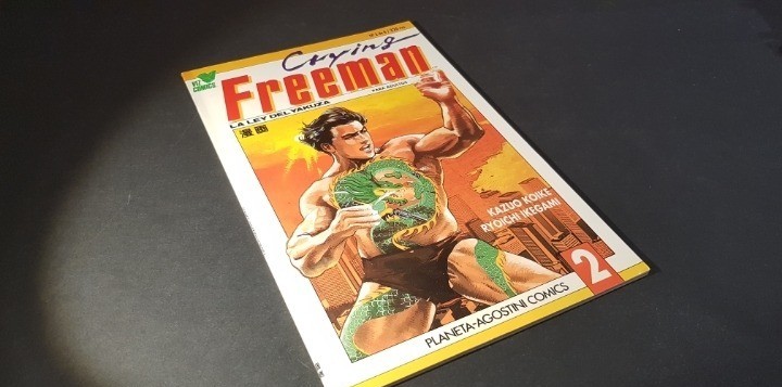 CÓMIC CRYING FREEMAN 2 ORIGINAL.