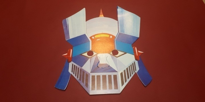 Mazinger Z Máscara Kiosko Cómic Aventura