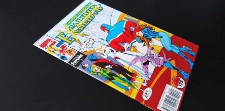 Cómic Excalibur 24 de Kiosco España Marvel