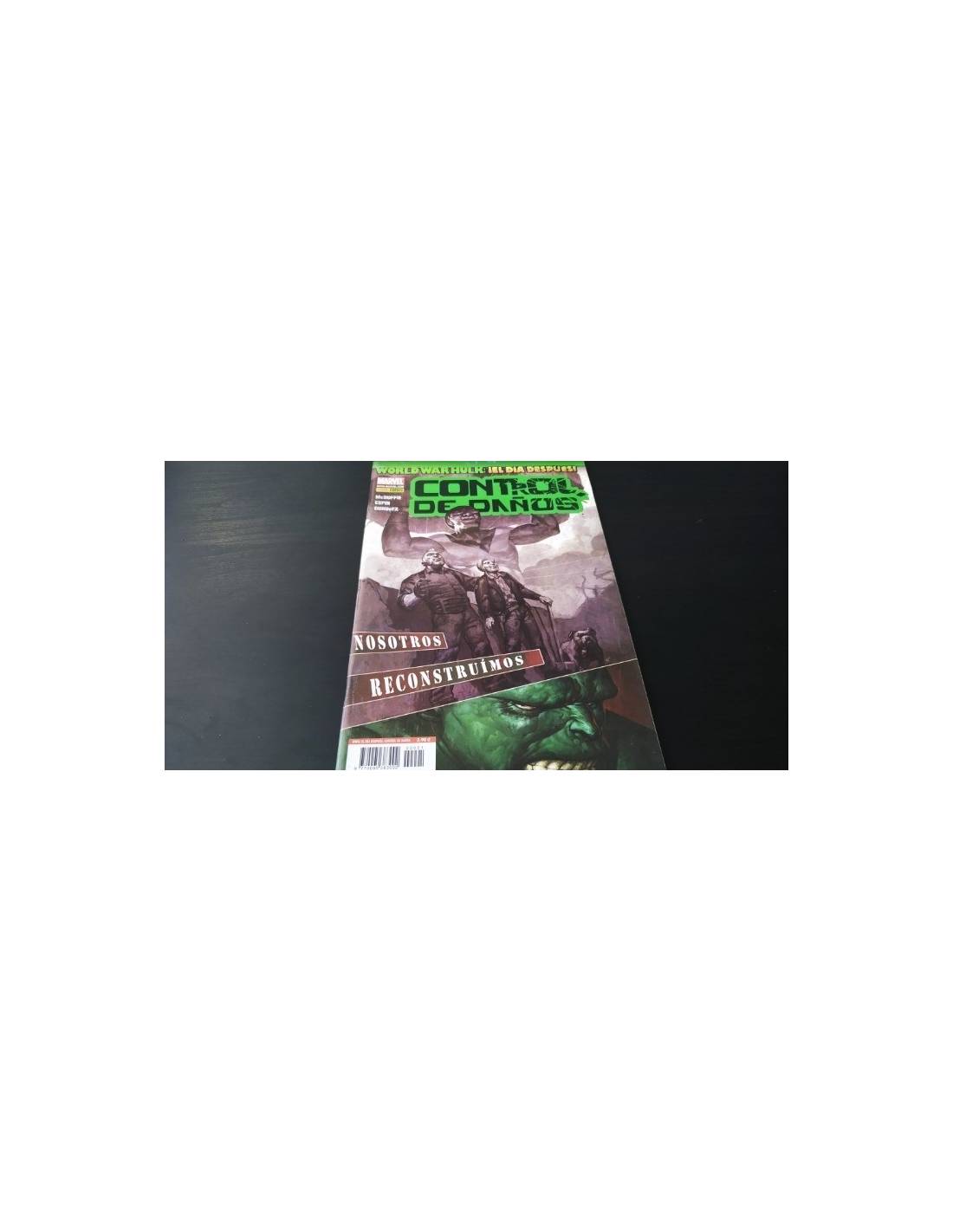 DE KIOSCO WORLD WAR HULK CONTROL DE DAÑOS PANINI COMICS