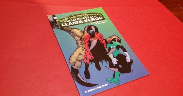 LA LEYENDA DE LA LLAMA VERDE PLANETA EXCELENTE ESTADO