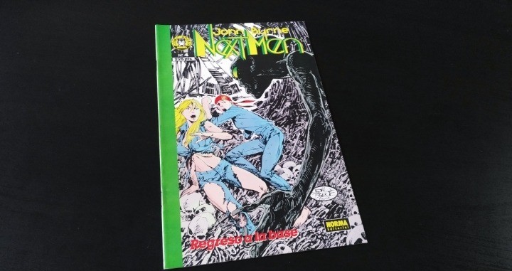Next Men 4 John Byrne Norma Editorial Cómic Retro
