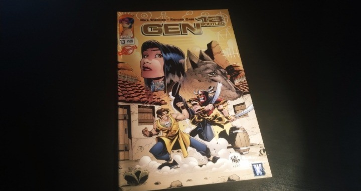 GEN 13 Bootleg 13 Image Planeta de kiosco cómic retro