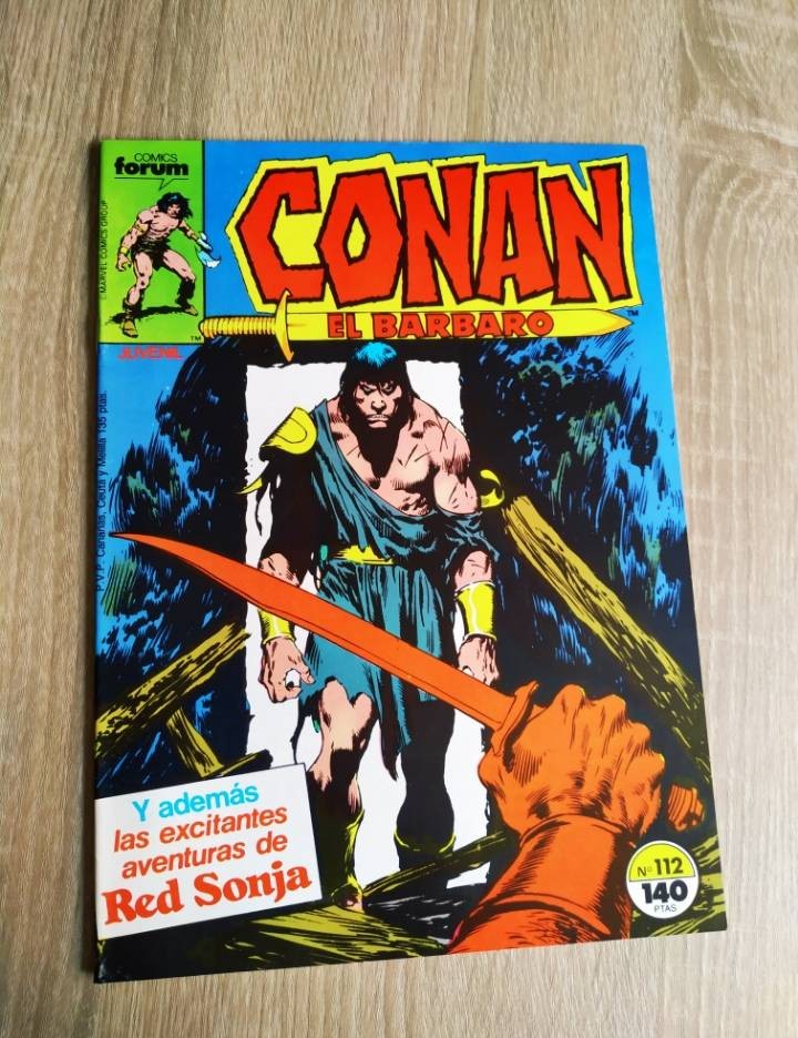 Conan el Bárbaro 112, edición kiosco coleccionista
