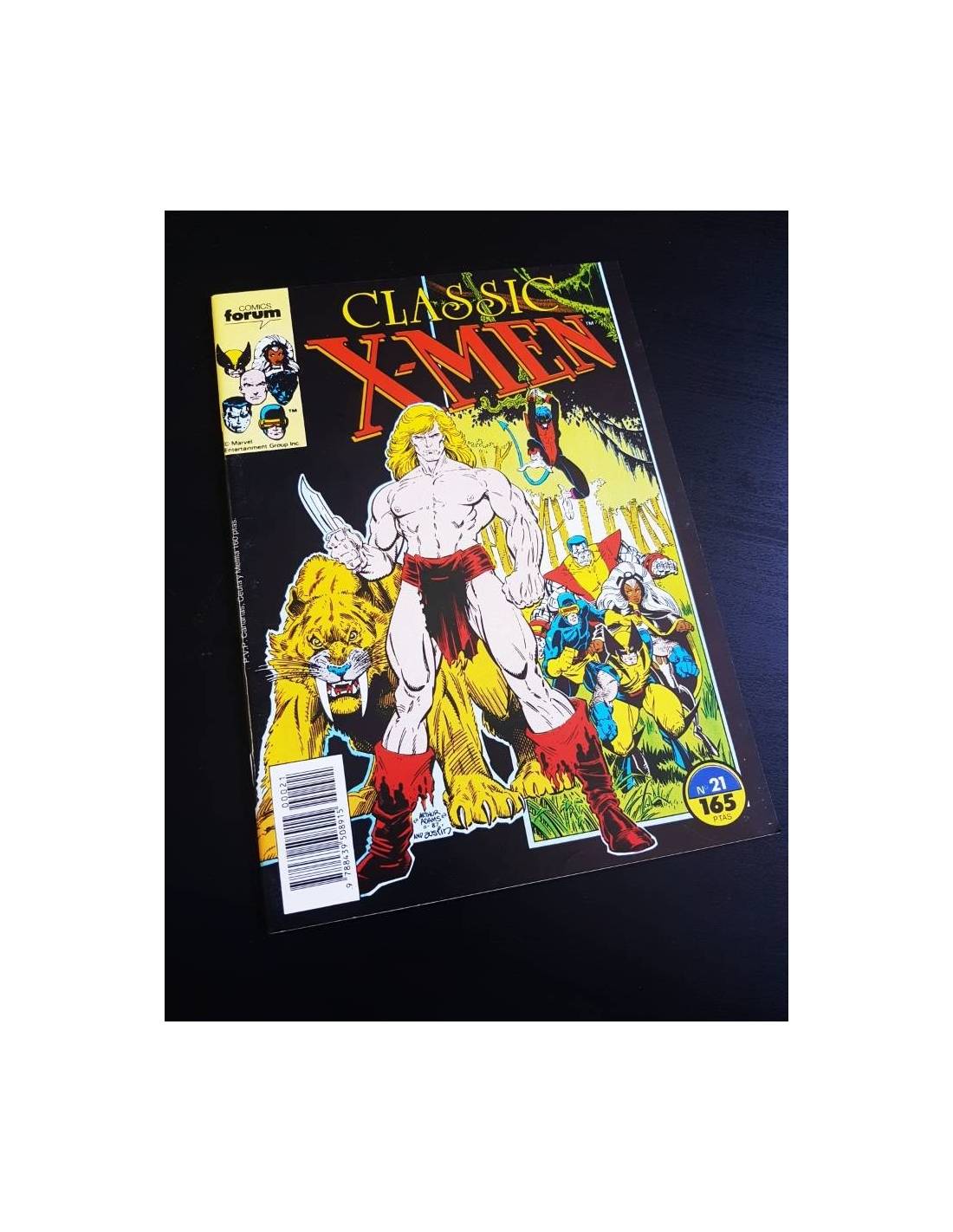 Cómic Classic X-Men 21 de Kiosco Vintage Marvel
