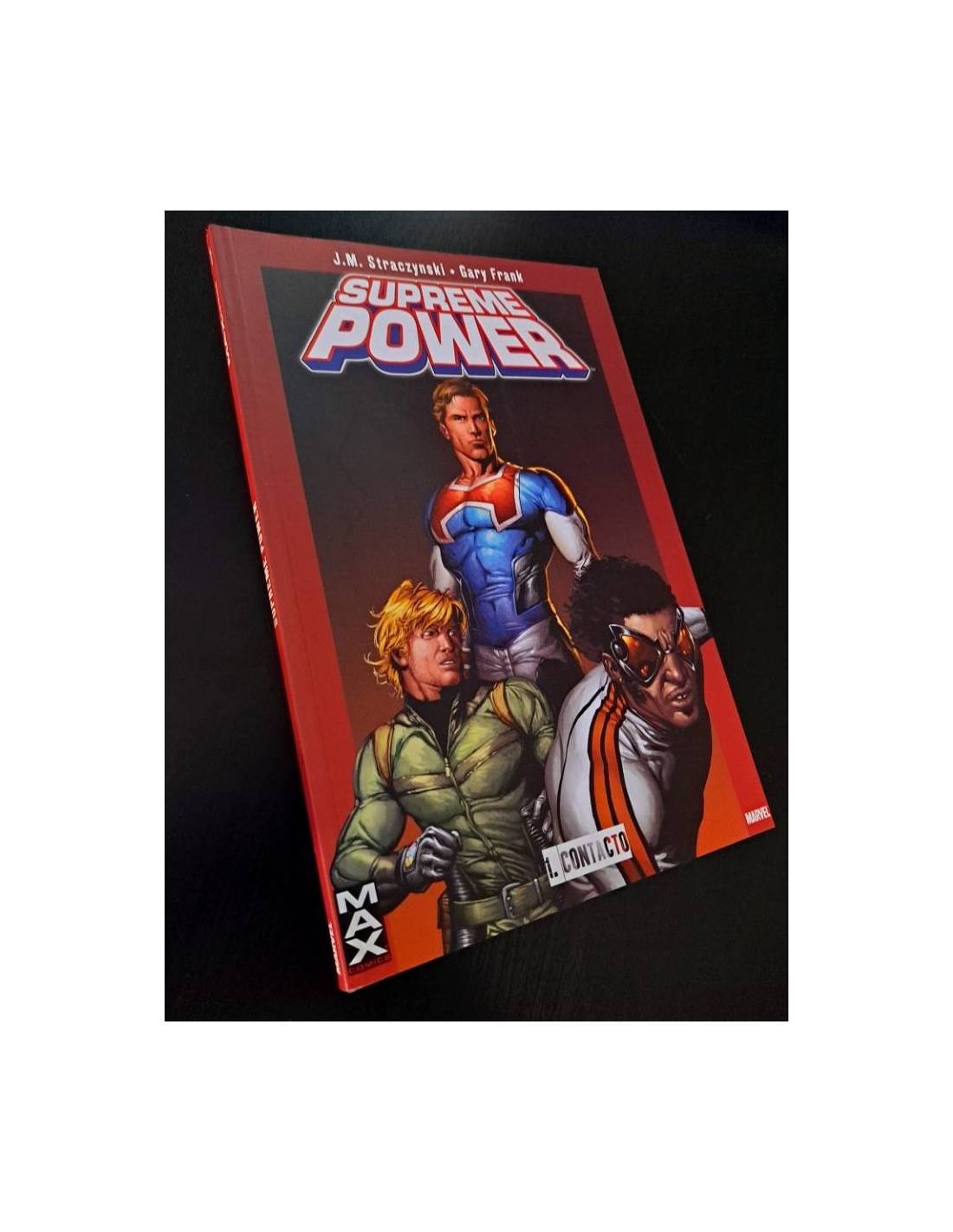 EXCELENTE ESTADO SUPREME POWER 1 MAX COMICS PANINI