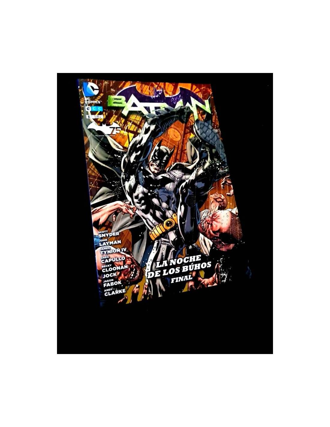 Batman 6 Final Noche de los Búhos ECC DC Comic