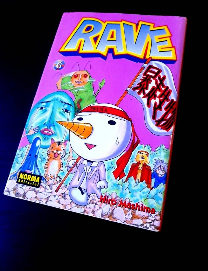 DE KIOSCO RAVE 6 COMICS MANGA NORMA EDITORIAL HIRO MASHIMA