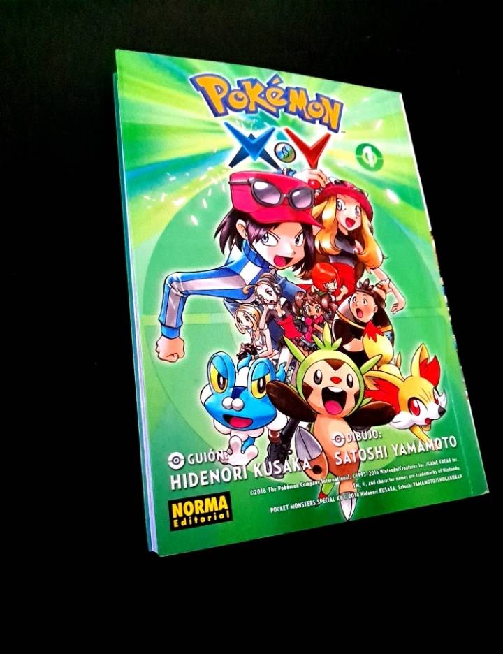 Pokémon XY Tomo 1 Manga Norma Editorial Comics