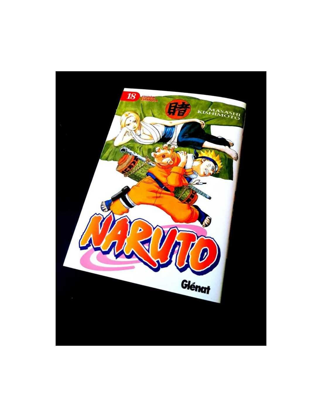 DE KIOSCO NARUTO 18 MASASHI KISHIMOTO COMICS MANGA GLENAT