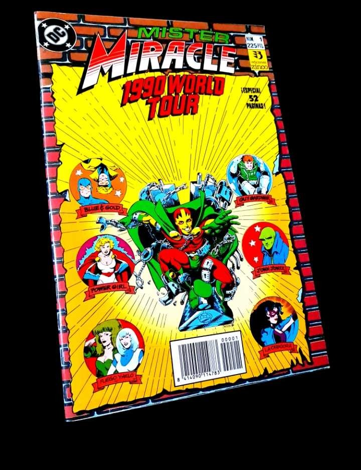 Mister Miracle 1 1990 Zinco DC World Tour Comics