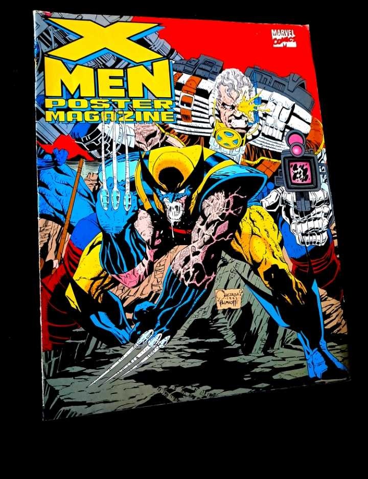 Revista X-Men Poster Magazine 1 Marvel USA Rare