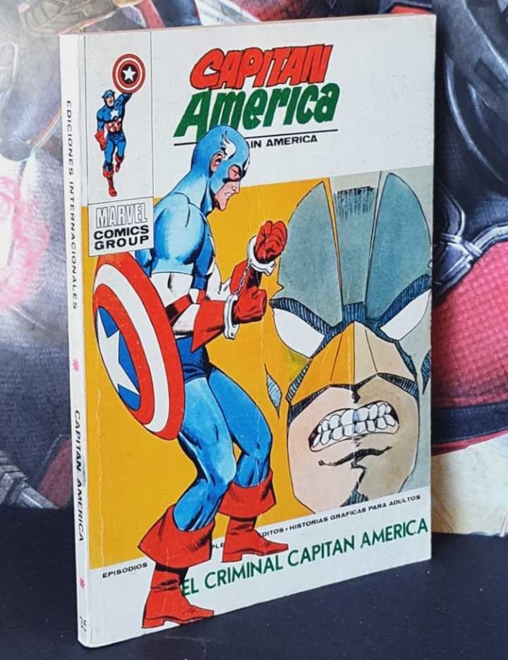 EXCELENTE ESTADO CAPITAN AMERICA 35 TACO COMICS EDICIONES VERTICE