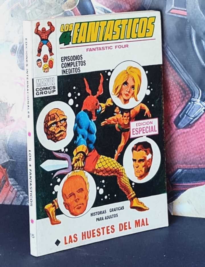 EXCELENTE ESTADO LOS 4 FANTASTICOS 15 TACO COMICS EDICIONES VERTICE