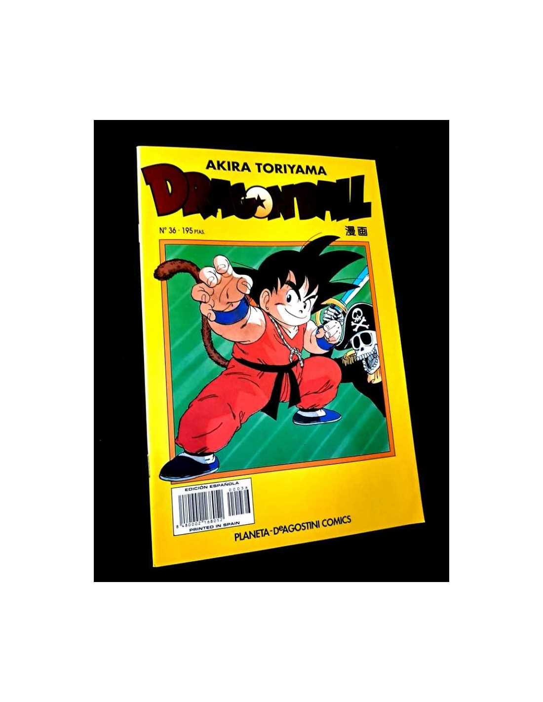 DE KIOSCO DRAGON BALL 36 AKIRA TORIYAMA COMICS PLANETA SERIE AMARIL...