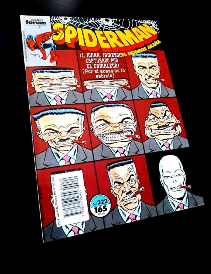 Cómic Spiderman 222 de kiosco edición original Marvel