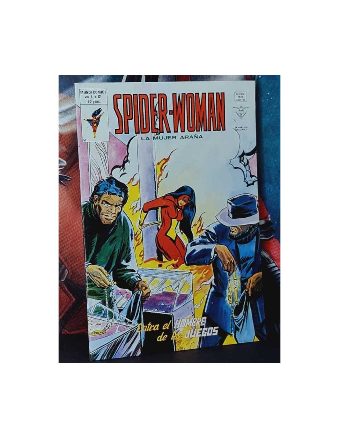 Spider-Woman 12 Ed. Vértice grapa coleccionista