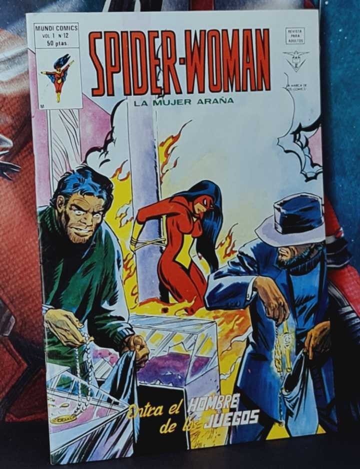 Spider-Woman 12 Ed. Vértice grapa coleccionista