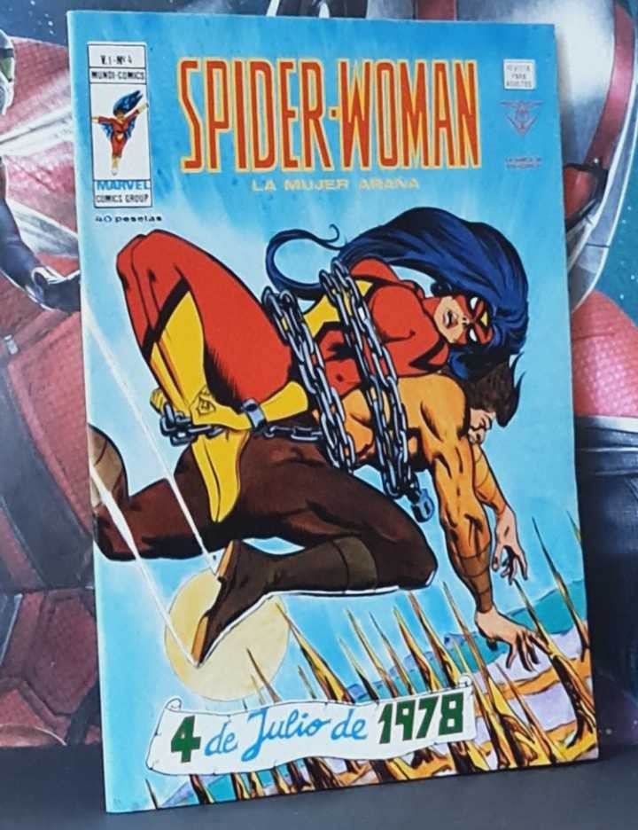 DE KIOSCO SPIDER-WOMAN 4 GRAPA 4 JULIO DE 1978 SPIDERWOMAN EDICIONE...