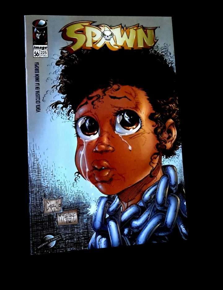 Spawn 56 Vol.1 grapa Planeta Image cómic retro