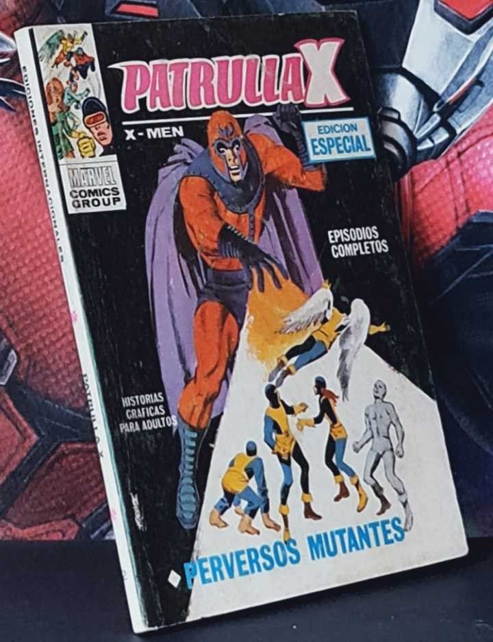 PATRULLA X PERVERSOS MUTANTES TACO VÉRTICE CÓMIC RETRO