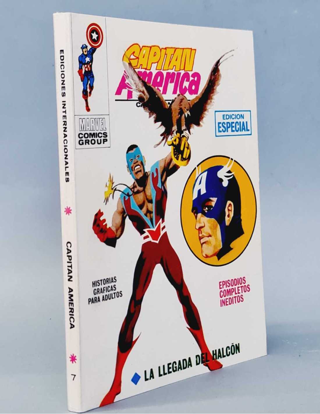 Capitán América 7 Vértice Halcón Cómic Clásico Kiosco