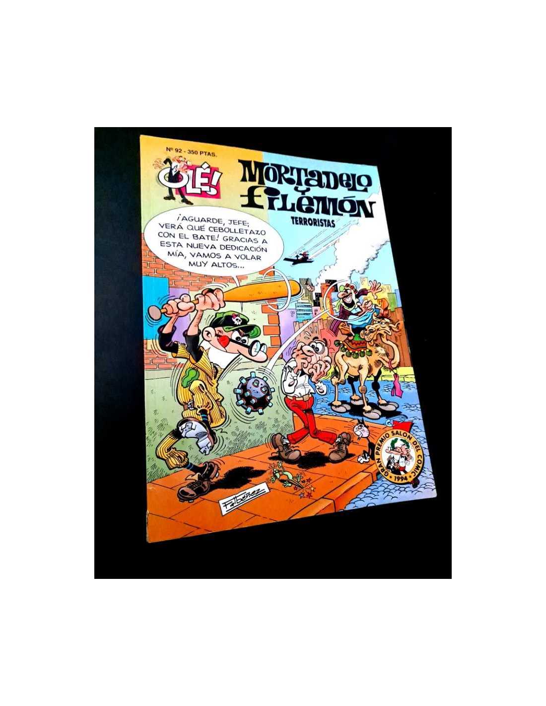 Comics y tebeos de Mortadelo y Filemón antiguos descatalogados.