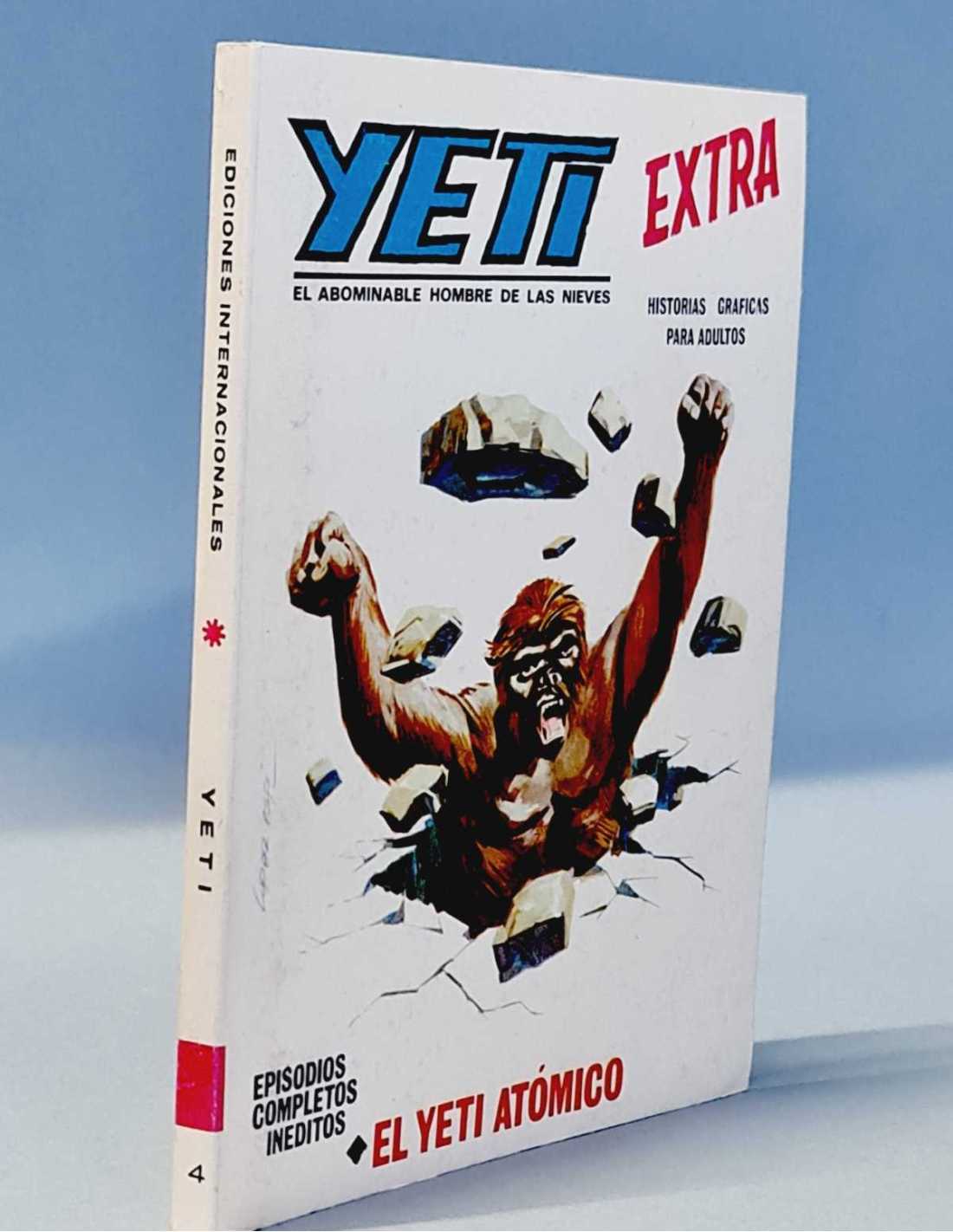 Yeti Atómico Vértice | Cómic de Ciencia Ficción Retro