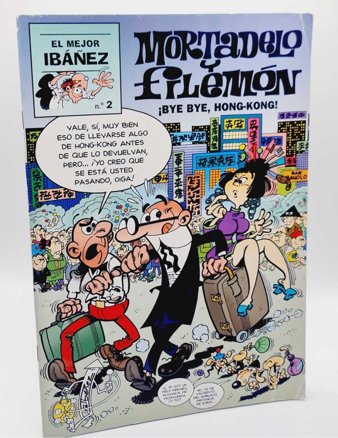 Comics y tebeos de Mortadelo y Filemón antiguos descatalogados.