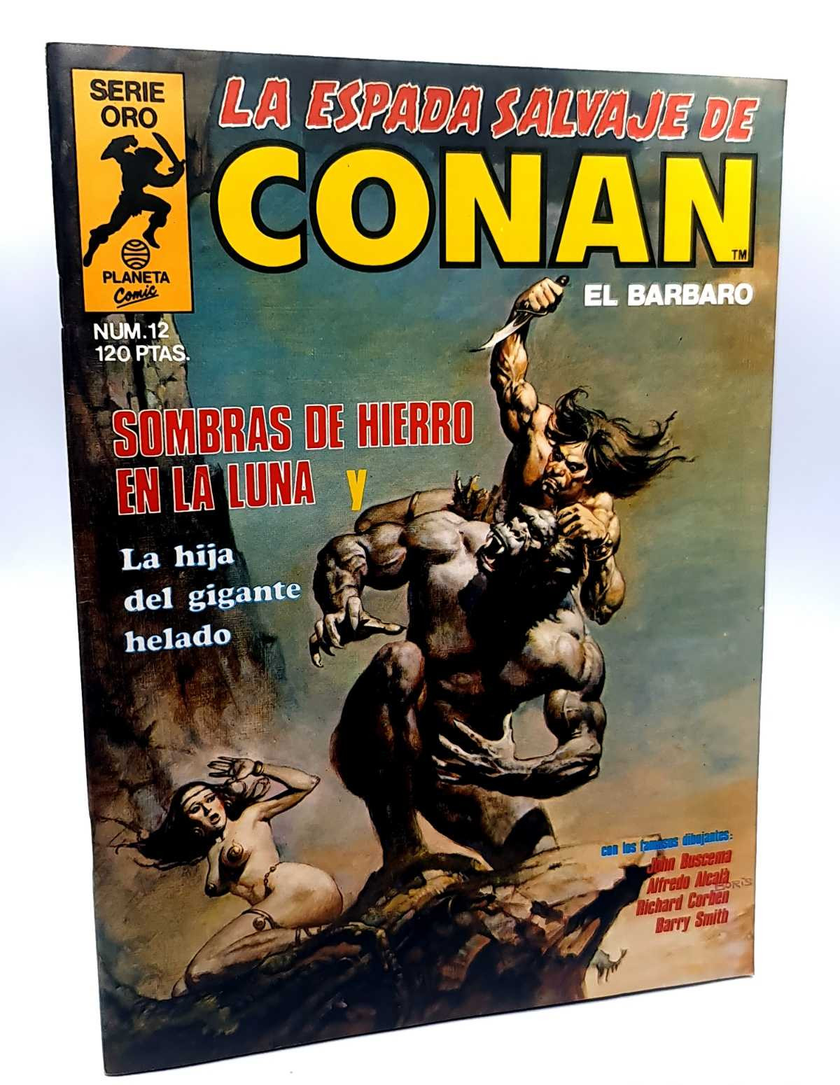 La Espada Salvaje de Conan 12 Serie Oro Grapa