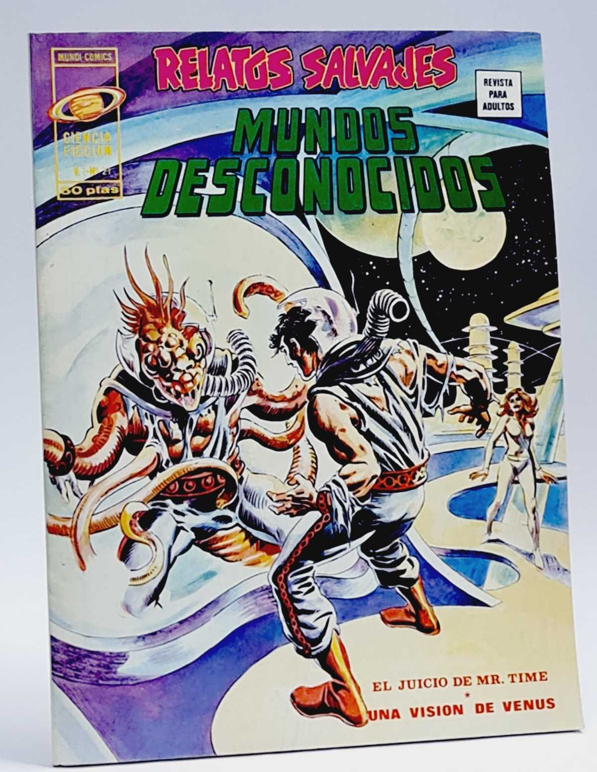 DE KIOSCO RELATOS SALVAJES 21 EL JUICIO DE MR TIME VOL1 VOL.1 MUNDO...