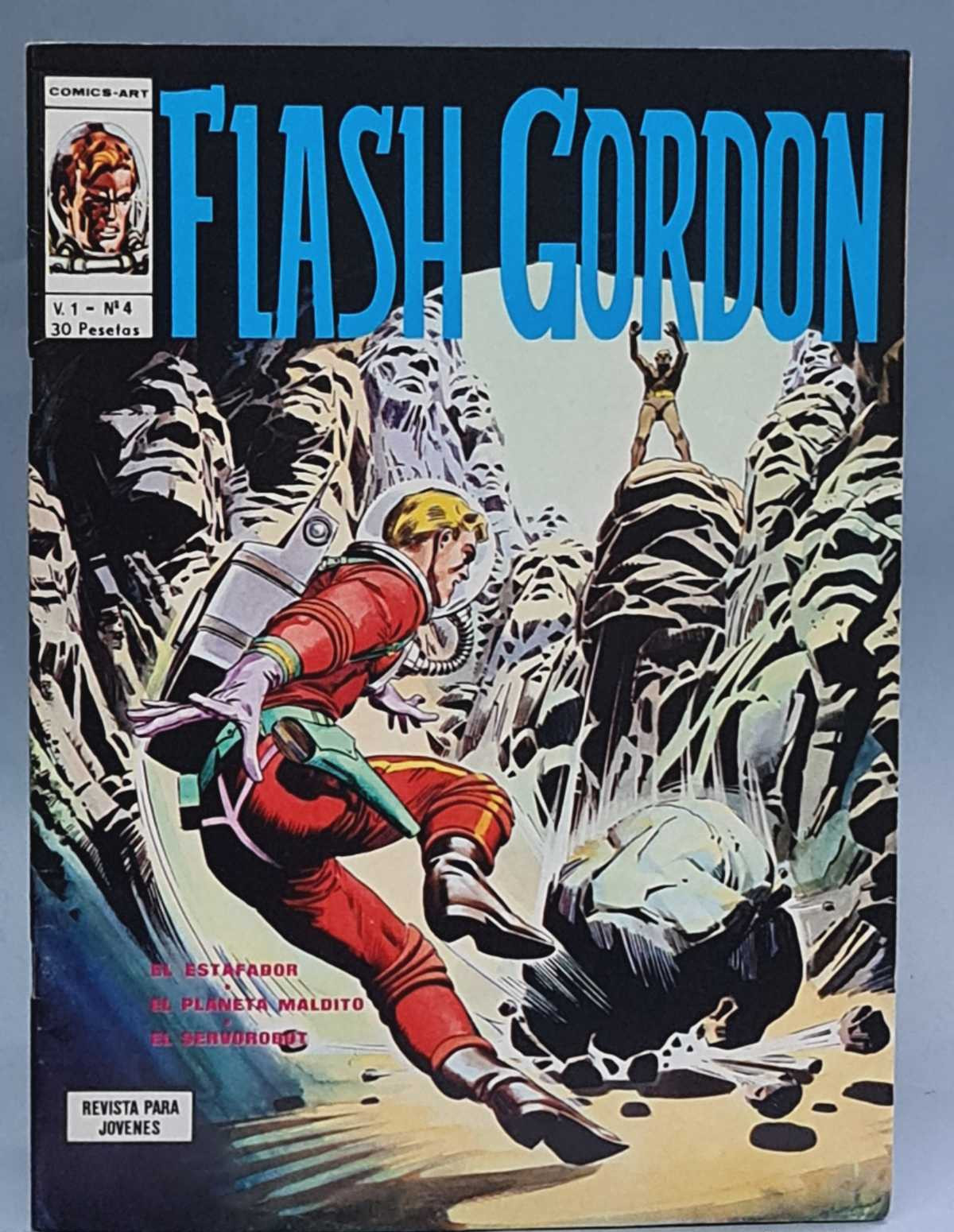 EXCELENTE ESTADO FLASH GORDON 4 EL ESTAFADOR VOL1 VOL.1 GRAPA EDICI...