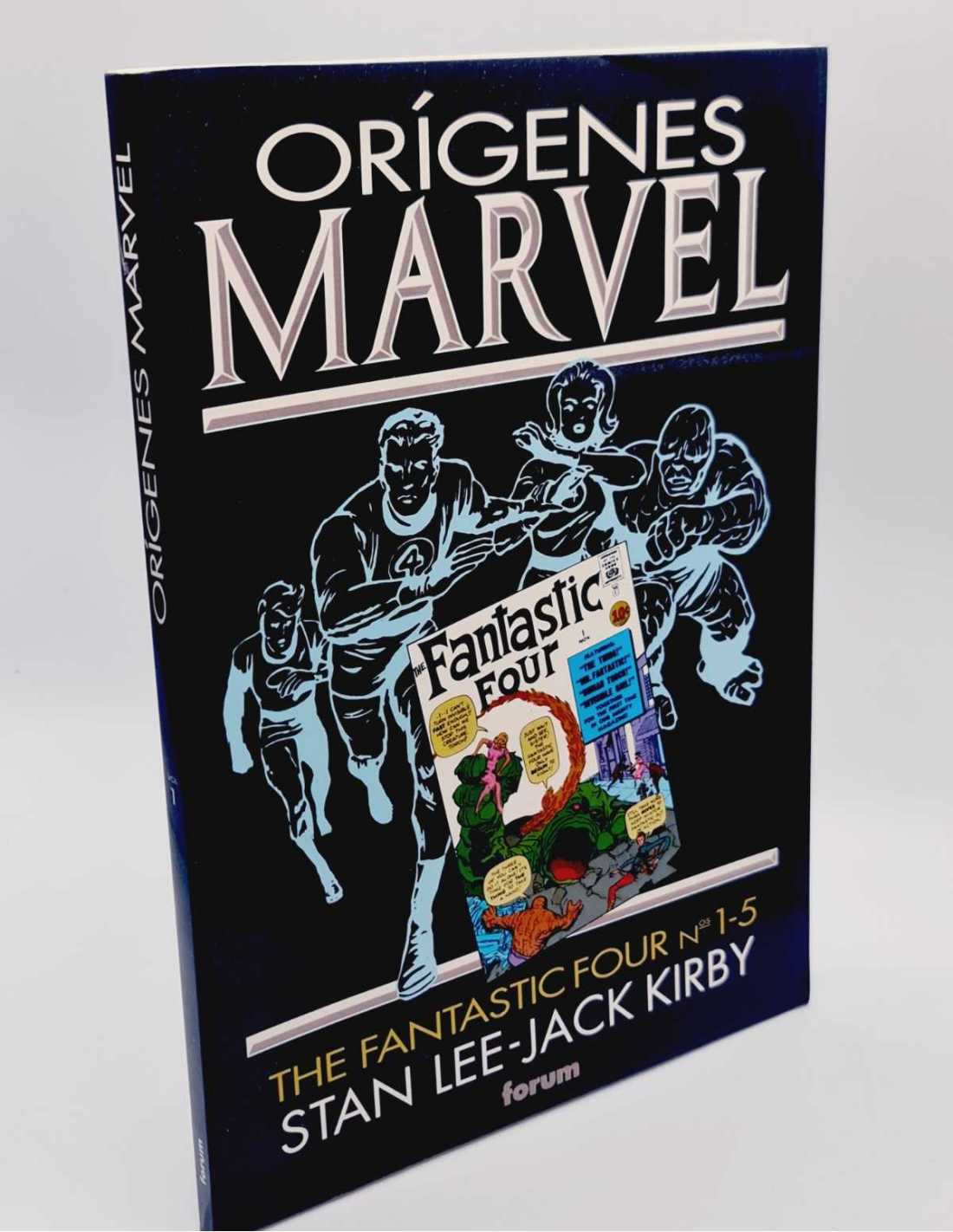 Orígenes Marvel 1 Los 4 Fantásticos clásico Marvel