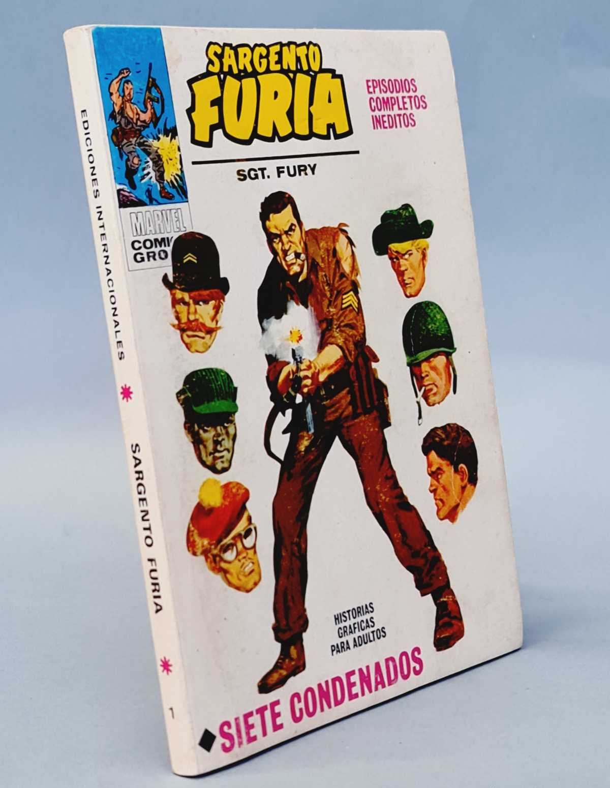 Sargento Furia Vol.1 Vértice taco original vintage