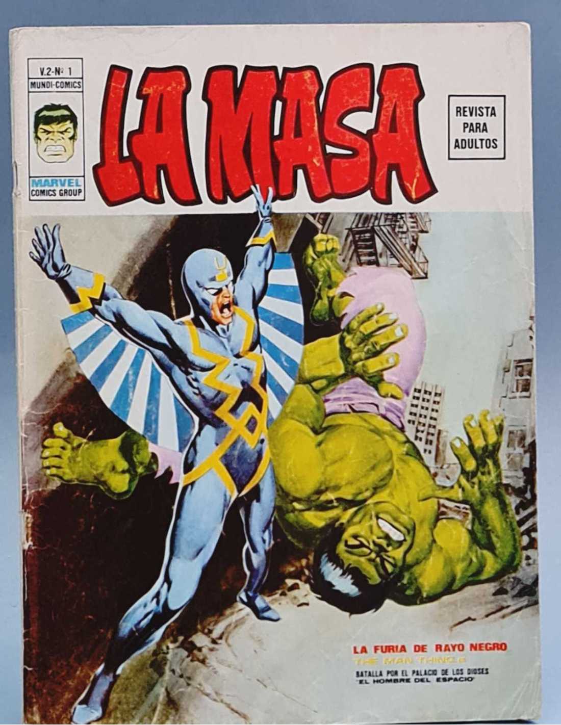 La Masa Vol. 2 La Furia Rayo Negro Vértice