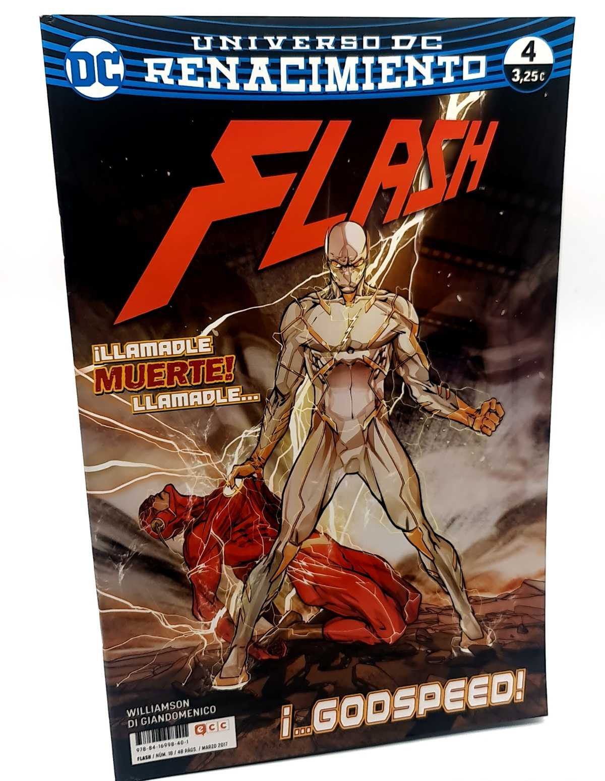 CASI EXCELENTE ESTADO FLASH RENACIMIENTO 4 UNIVERSO DC ECC GRAPA