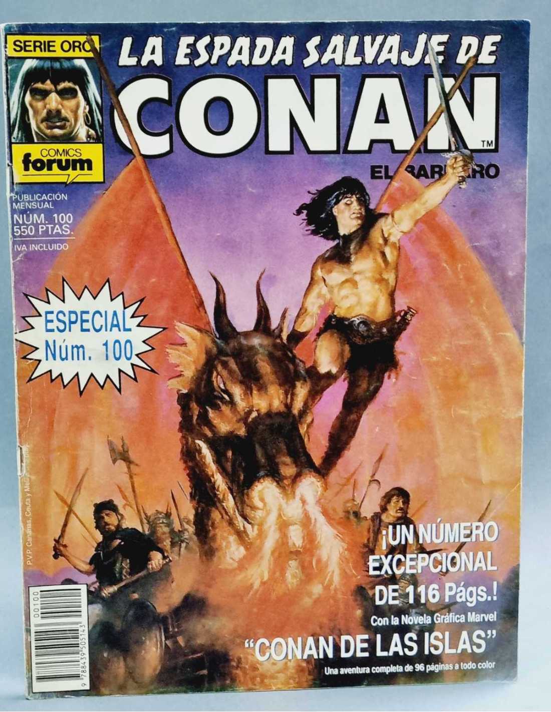 La Espada Salvaje de Conan 100 Especial Extra Oro