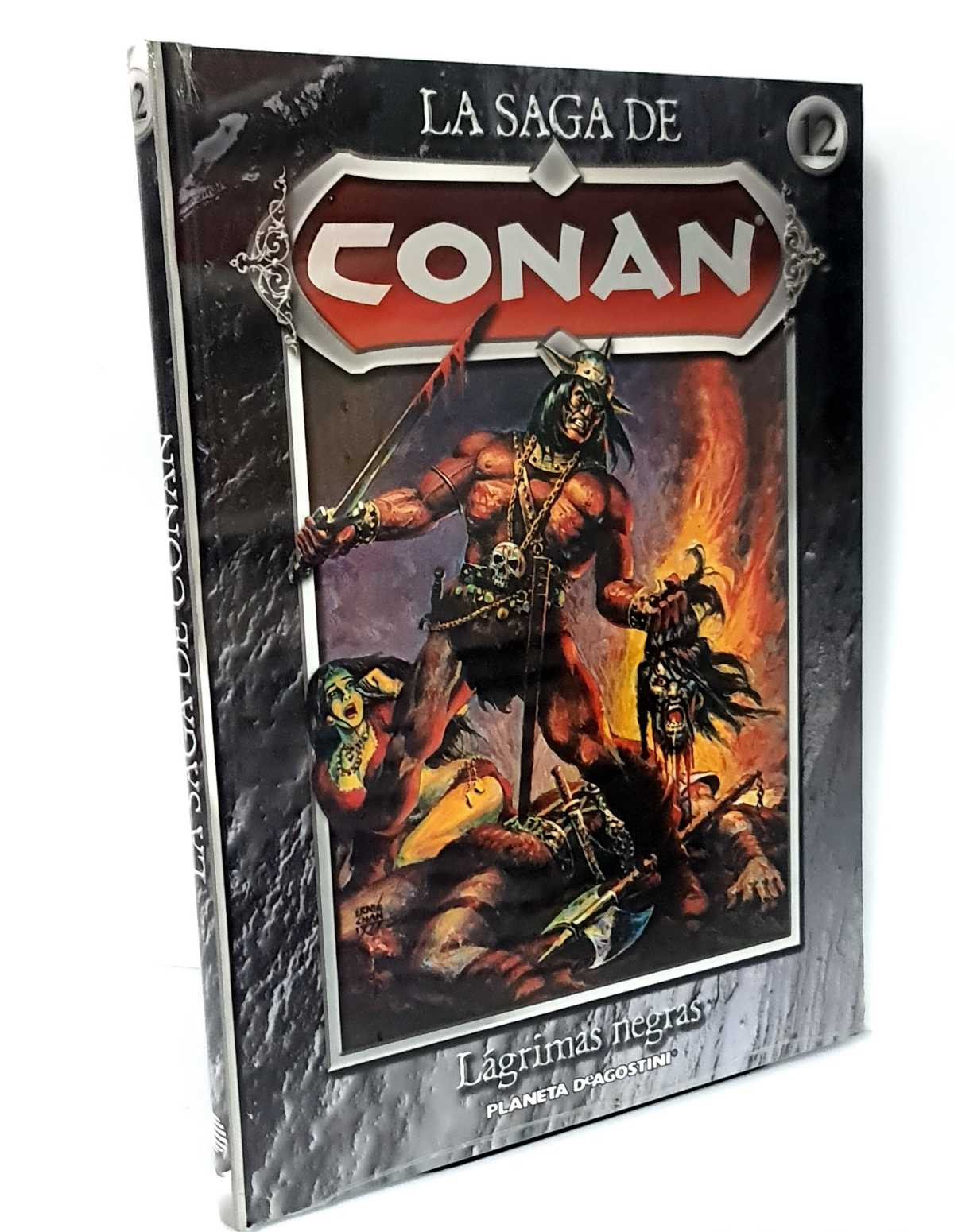 Saga Conan 12 Lágrimas Negras Planeta Precintado