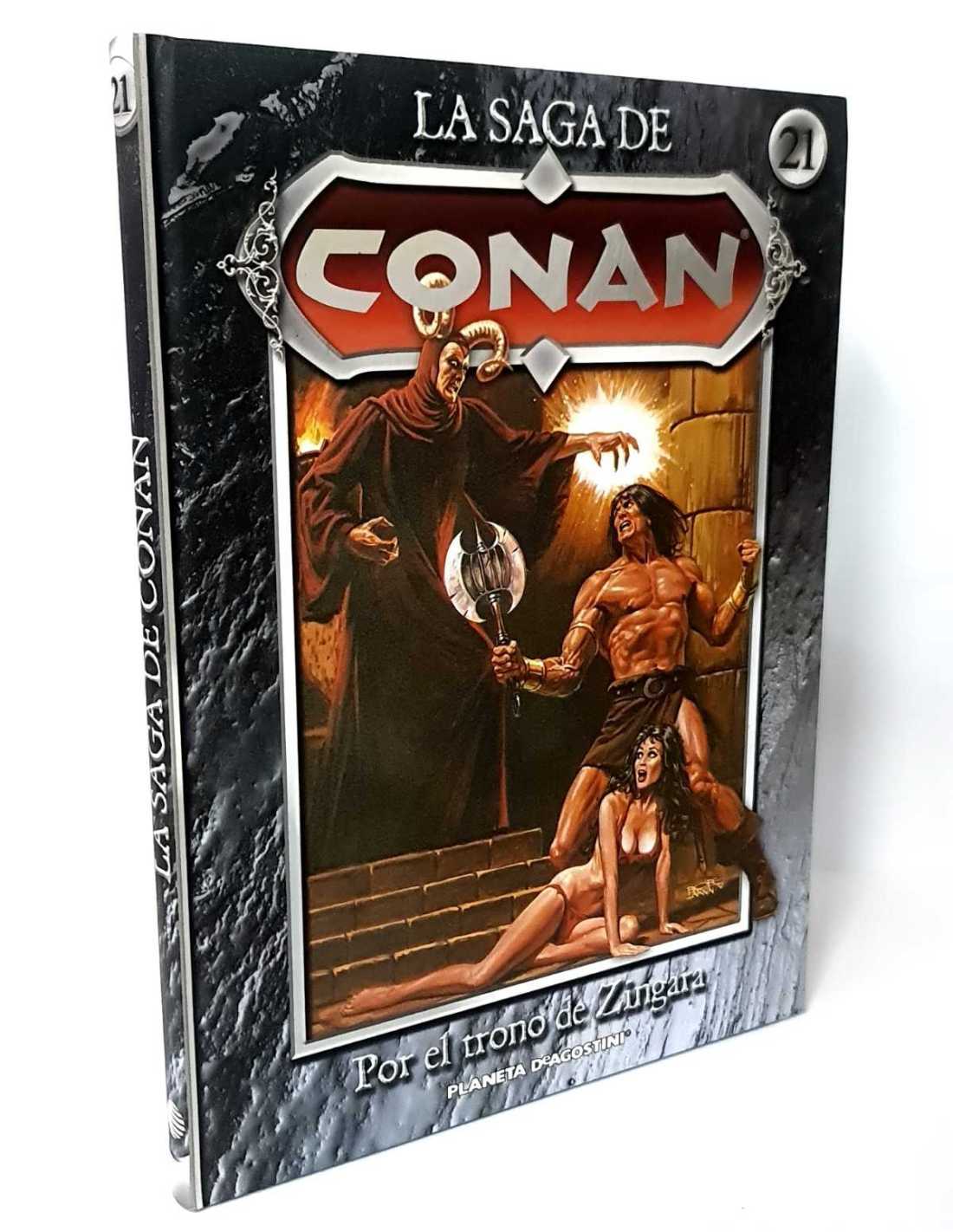 Saga de Conan 21 Trono Zingara Planeta Comics