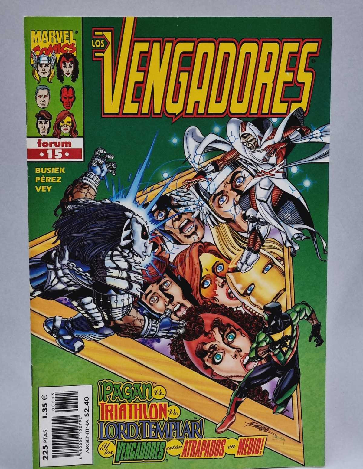 Los Vengadores Pagan vs Triathlon Vol.3 Marvel Comics