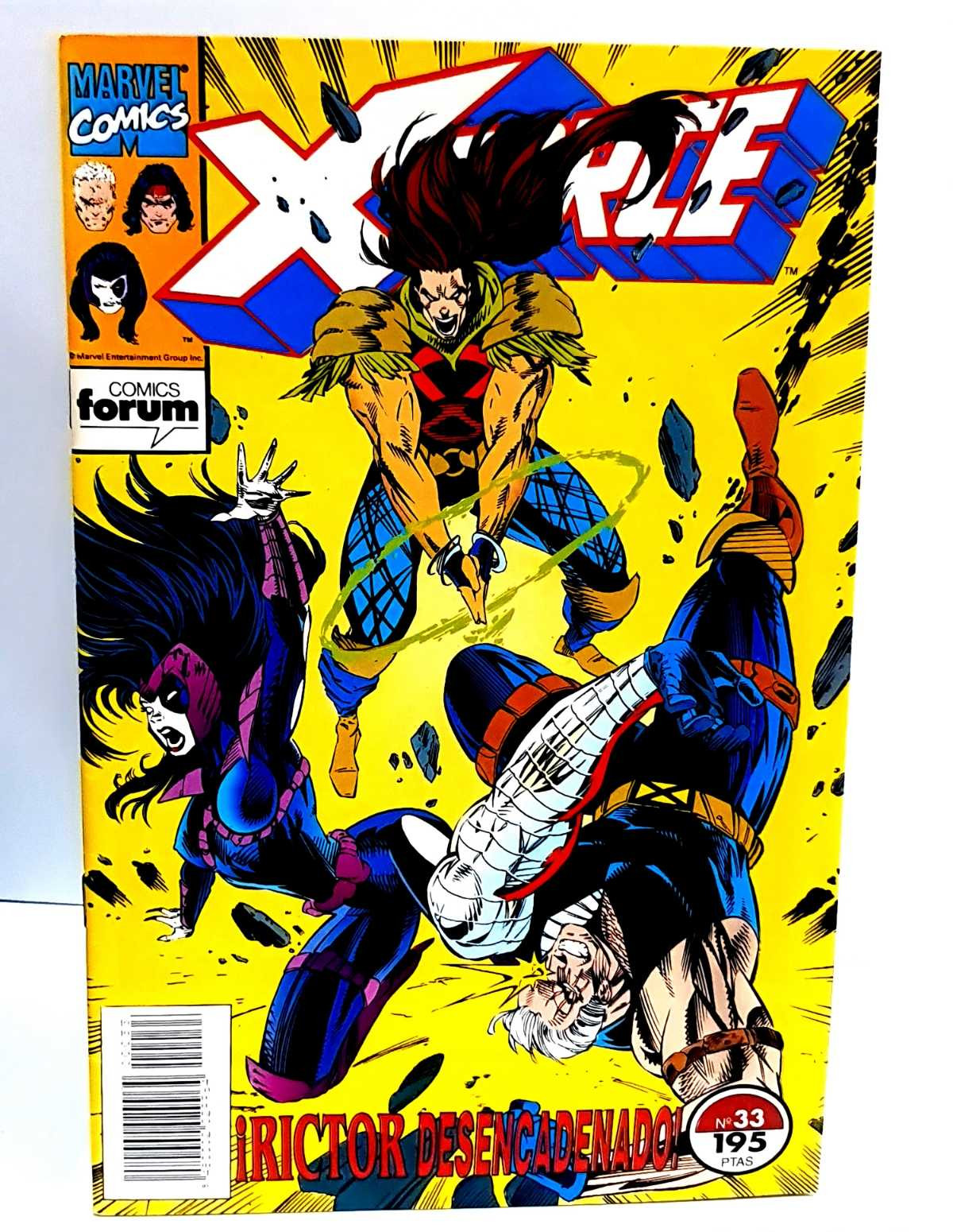 X-Force Vol.1 Nº33 Marvel grapa colección cómic