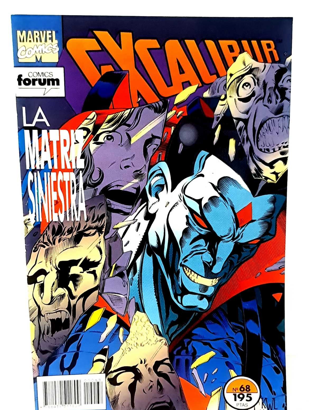 EXCALIBUR 68 VOL.1 GRAPA ESPAÑOL MARVEL CÓMIC CLÁSICO