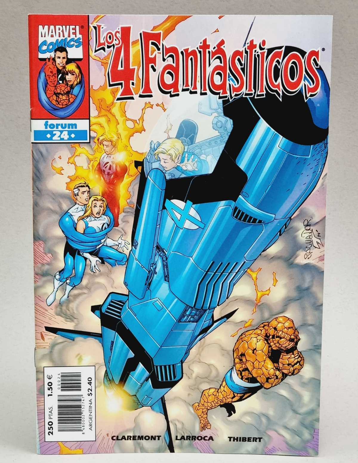 Los 4 Fantásticos Vol.3 Nº24 grapa Marvel Comics