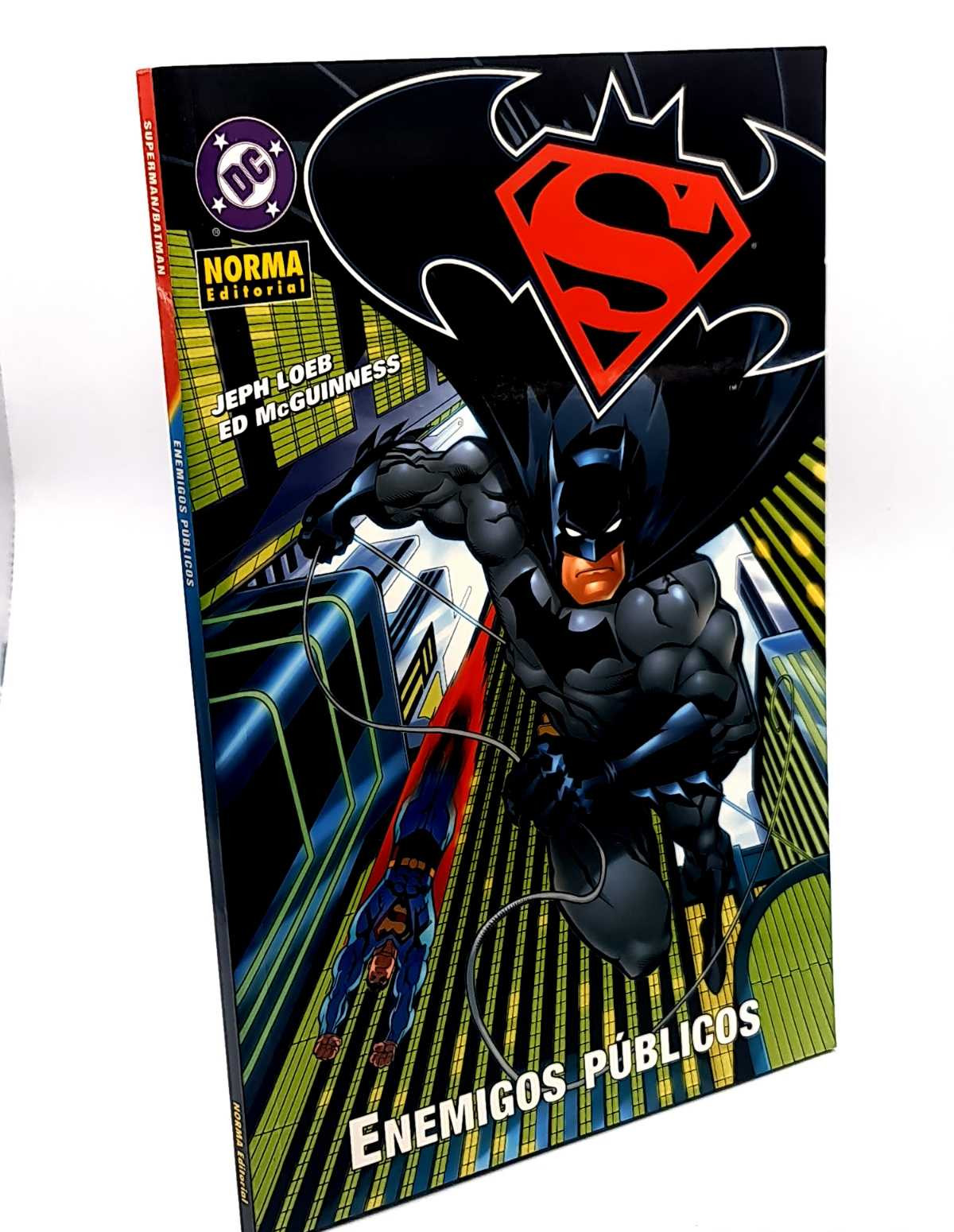 Superman Batman Enemigos Públicos Norma Editorial DC