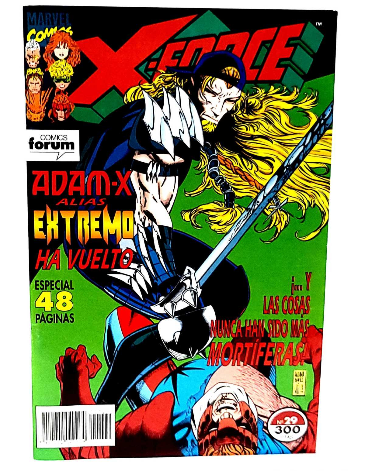 DE KIOSCO X-FORCE 29 ESPECIAL VOL1 FORUM COMICS GRAPA VOL.1 VOLUMEN