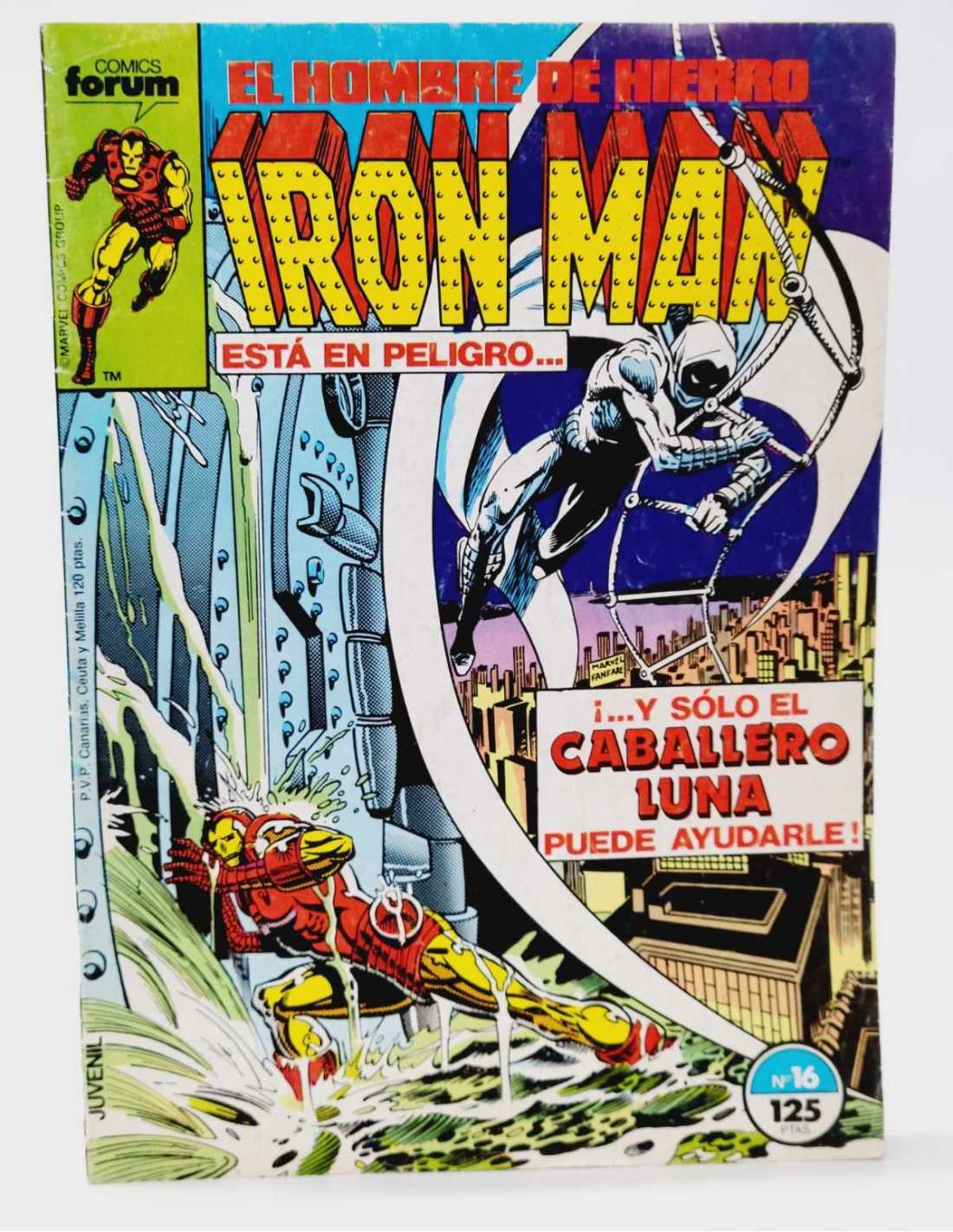 Iron Man 16 Vol.1 Grapa Marvel Vintage