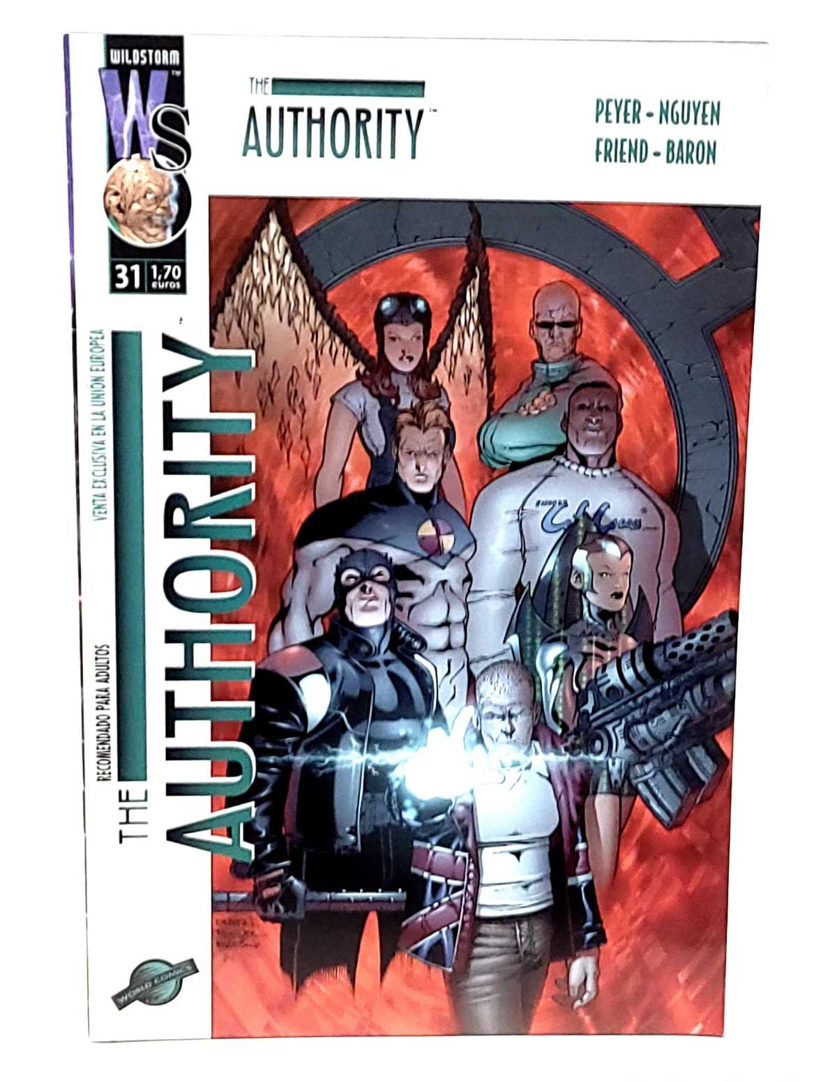 Cómic The Authority 31 Wildstorm Planeta Grapa