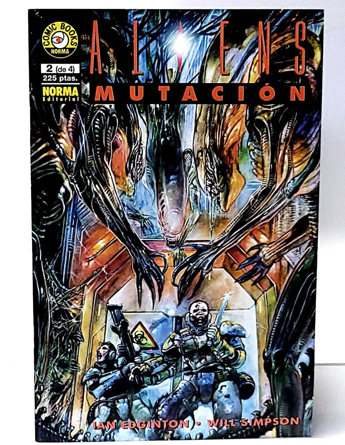 Aliens 2 Mutación de Norma Comics grapa coleccionista