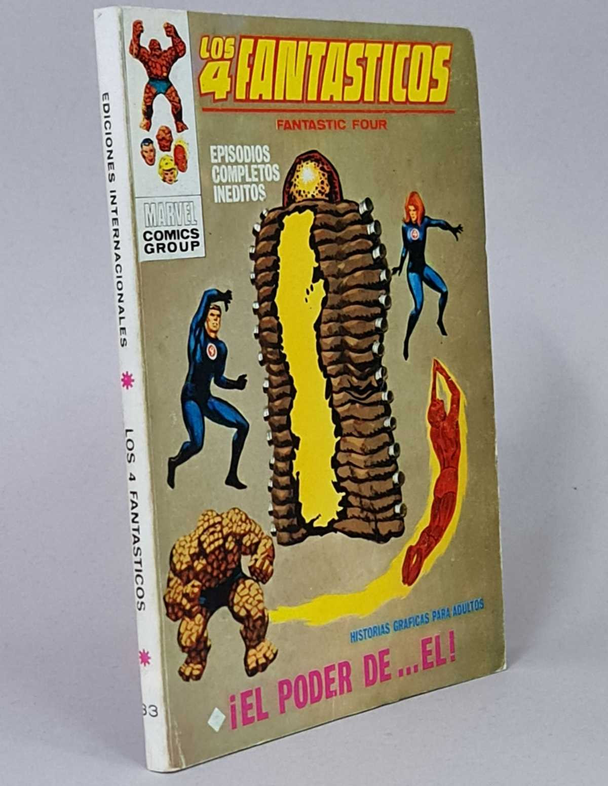 CASI EXCELENTE ESTADO LOS 4 FANTÁSTICOS 33 EL PODER DE EL TACO COMI...
